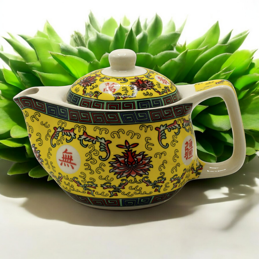 Chinese Ceramic Teapot - Small Size - Metal Infuser - Long Life Patter ...